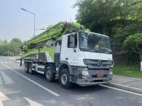 China Mercedes Chassis of Zoomlion 56-Meter Concrete Pump Truck for 2019 Concrete Machinery for sale