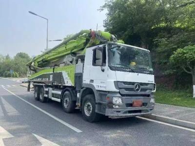 China Mercedes Chassis of Zoomlion 56-Meter Concrete Pump Truck for 2019 Concrete Machinery for sale