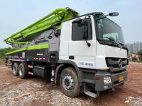 China 2013 Zoomlion Concrete Pump Truck with 49m Vertical Reach and Cylinder Type Structure for sale