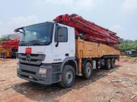 China 2019 SANY 56m Concrete Pump Truck on Mercedes Benz Chassis - Used in Excellent Condition for sale