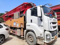 China SYM5345THB Used Concrete Pump Trucks Very Good Condition with Basic Maintenance Vertical Reach 48.6m for sale