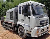 China ZOOMLION Hydraulic Diesel Stationary Trailer Mounted Concrete Line Pump 80-120m³/h Capacity for sale