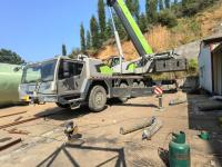 China Edit Sold 200 Tons of Used Mobile Truck Cranes Zoomlion with WEICHAI Engine and 7 Ton Crane Jib for sale
