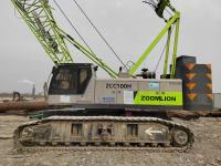 China 2021 ZOOMLION ZCC1000V Crawler Crane 100 Tons For Utility Road And Bridge Applications for sale