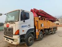 China 49 Meter Max.Vertical Reach M49-5RZ Truck Mounted Concrete Boom Pump From PM for Concrete Machinery for sale