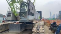 China Used ZCC850H 85 Ton Lattice Boom Crane with Safe Operation and Energy Efficiency for sale