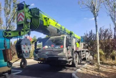China Seven Arms Green Used Boom Truck Crane Professional With High Efficiency for sale