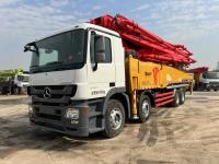 China Used 56m Concrete Pump Truck with Complete Remanufacturing Procedures for sale