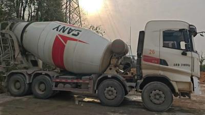 China 2020 Sany Self-Made Chassis 12 Cubic Mixer Truck National V Emission with Steel Drum Material and 13700kg Weight for sale