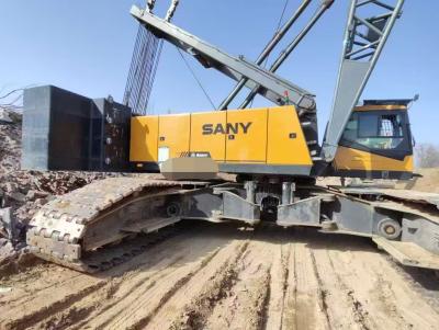 China SCC1350 Second Hand 2016 Crawler Crane with Low Energy Requirements and Maximum Lifting Weight of 71t for sale