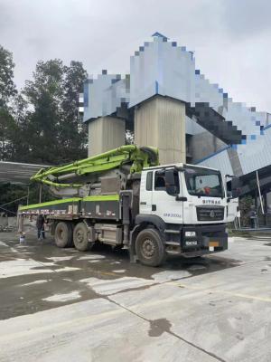 China Zoomlion 2022 40m Shandeka Chassis Concrete Pump Truck Diesel Power Type with 3 Shafts for sale