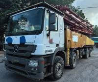 China Sany 62m Concrete Pump Truck for Large Building Construction with Benz Chassis Model and Maximum Cloth Height of 56M for sale