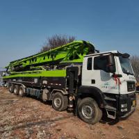 China Zoomlion Shandeka Chassis Concrete Pump Truck The Perfect Combination of Power and Intelligence for Construction for sale