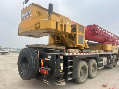 China Sany 80t STC800E5 Mobile Truck Crane with 50m Main Boom and 25t Counter Weight Hydraulic Straight Arm Max Working Height 50m 2022 Year for sale