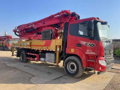 China 2023 Sany Self-made Concrete Pump Truck 39 Meters With Short Boom Convenient And Flexible for sale