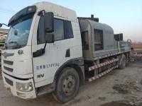 China Zoomlion Truck-Mounted Concrete Pump Truck 100 m³/h with FAW Chassis and Safety Protection Systems for sale