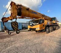 China Construction Lifting Equipment XC MG QY75KC 75t Mobile Truck Cranes with 17.5m Jib Length and 50.5m Max Working Height for sale