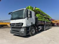 China ZLJ5330THBB 2013 Zoomlion 47m Boom Pump Truck for Semi-Dry Shotcrete Construction Site Hydraulic Machining Process Discount for sale