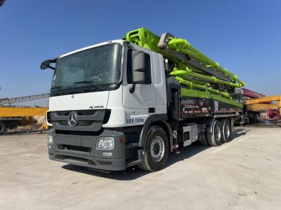 China ZLJ5330THBB 2013 Zoomlion 47m Boom Pump Truck for Semi-Dry Shotcrete Construction Site Hydraulic Machining Process Discount for sale