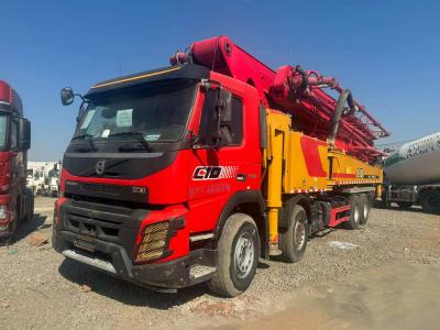 China 2020 Sany Heavy Industry 62m Concrete Pump Truck with Mercedes-Benz Chassis and 4 Shafts for sale