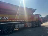 China 2020 Sany Heavy Industry 62m Concrete Pump Truck with Mercedes-Benz Chassis and 4 Shafts for sale