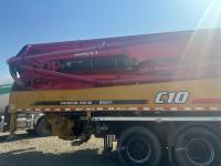 China 2020 Sany Heavy Industry 62m Concrete Pump Truck with Mercedes-Benz Chassis and 4 Shafts for sale