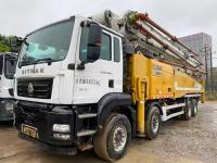 China Used XCMG/Schwing 62m Concrete Pump Truck Semi-Dry Shotcrete Type Great Condition for sale