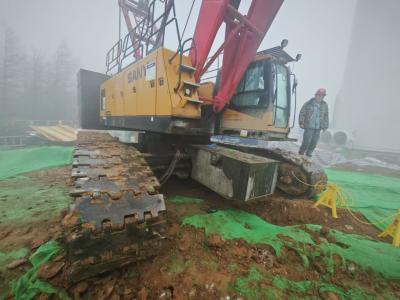 China 73m Maximum Lifting Height SCC900A Crawler Crane for Green Foundation Construction and Lifting Needs for sale