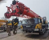 China SANY Official 75 Ton Mobile Crane STC750S Used Truck Cranes Price for sale