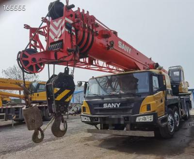 China SANY Official 75 Ton Mobile Crane STC750S Used Truck Cranes Price for sale