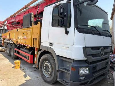 China Mercedes Benz chassis 2019 Zoomlion 49m used concrete pump truck for sale for sale