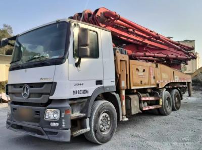 China Used 2018 Concrete Pump Truck 56m Mounted Pump Truck Chassis Now For Sale for sale