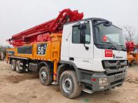 China 56M Putzmeister Concrete Pump Truck Redefining Construction Efficiency with Hydraulic Machining Process for sale
