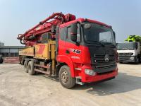 China 2021 Sany Heavy Industry concrete pump truck 43 meters, short boom and flexible construction for sale