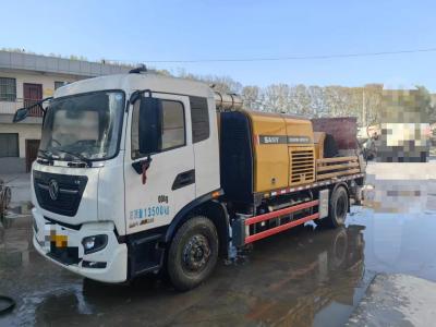 China Used 2022 Sany Truck Mounted Concrete Pump - 100 m³/h Capacity, 23 MPa Pressure, Dongfeng Chassis for sale