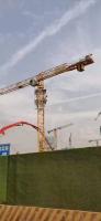 China Used Potain Tower Crane MC278 with Maximum Lifting Capacity of 12 Tons and Strong Steel for sale
