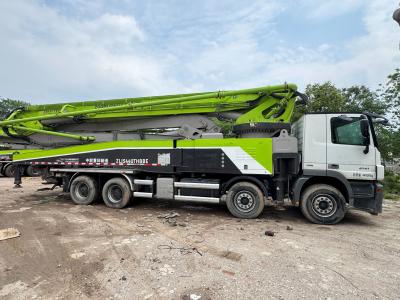 China Used Concrete Pump Truck 56m Mounted Mercedes Benz Chassis For Sale for sale