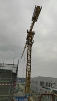 China 2022 Zoomlion Flat Top Tower Crane 7025-12 Car Type Moving and Moving Type for sale