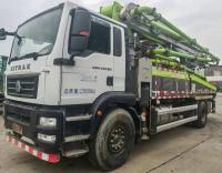 China 2022 Zoomlion Concrete Pump Truck 38 Meters, Flexible For Small And Medium-sized Buildings for sale