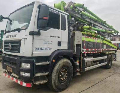 China 2022 Zoomlion Concrete Pump Truck 38 Meters, Flexible For Small And Medium-sized Buildings for sale