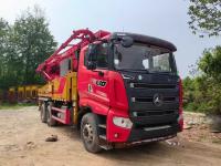 China 2022 Used Sany Heavy Industry 43m Short Boom Concrete Pump Truck for Flexible Construction Site Access for sale