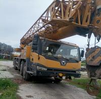 China QY50KA 50 Ton Mobile Hydraulic Truck Crane Heavy Lifting Equipment with 5.5t Maximum Lifting Weight and 4 Axle for sale