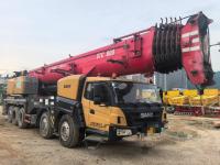China 110 Tons Mobile Truck Crane with High Operating Efficiency and 73 Meters Max Working Height for sale