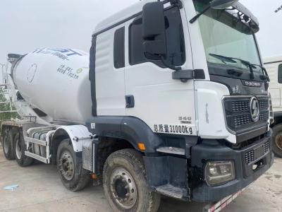China Used Concrete Mixer Truck 12m3 Mounted Delong Chassis 450L Water Tank Capacity for sale