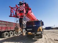 China 55 Tons Mobile Truck Crane with High Operating Efficiency and 46 Meters Max Working Height for sale