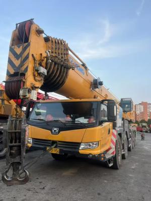 China XCT130L8 130 Ton Mobile Hydraulic Truck Crane YELLOW Heavy Lifting Equipment with After-sales Service for sale