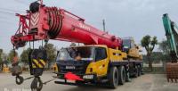 China 80 Tons Mobile Truck Crane with High Operating Efficiency and 57.6 Meters Max Working Height for sale