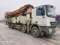 China 2014 Zoomlion 52M Concrete Pump Trucks 8x4 Drive Durable Structure ZLJ5419THB for sale
