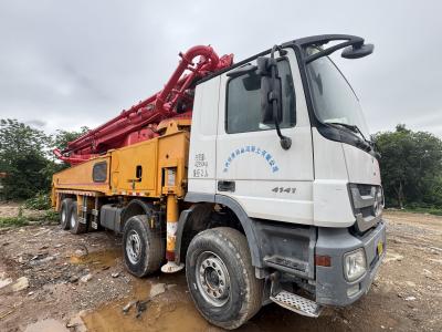 China Putzmeister Concrete Pumpers 56m Reach 4 Boom Sections 14150*2500*3955mm Top Efficiency for sale