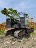 China Low Price 85T Crawler Cranes ZCC850V 83m Maximum Lifting Height Yellow Color for sale